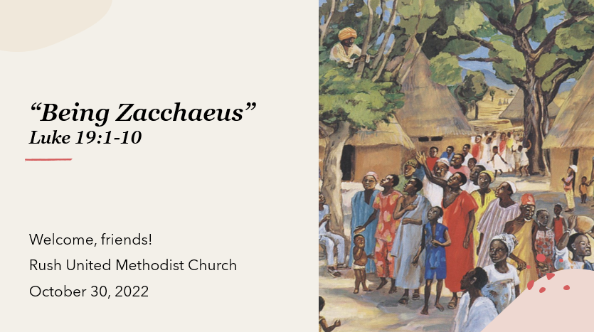 Zacchaeus Luke 19 1 10