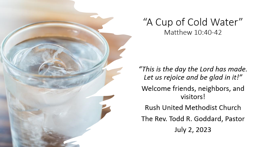 “A Cup of Cold Water” | Breaking Yokes